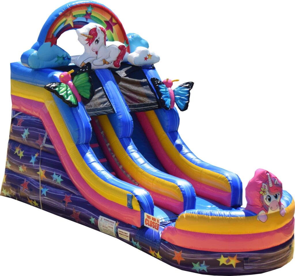 13ft Single Lane Water Slide - Unicorn II - SL - Leisure Activities USA