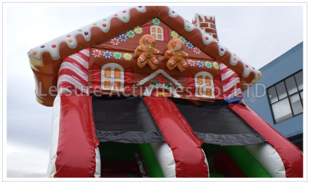 13ft Single Lane Water Slide - Ginger Bread House-SL - Leisure ...