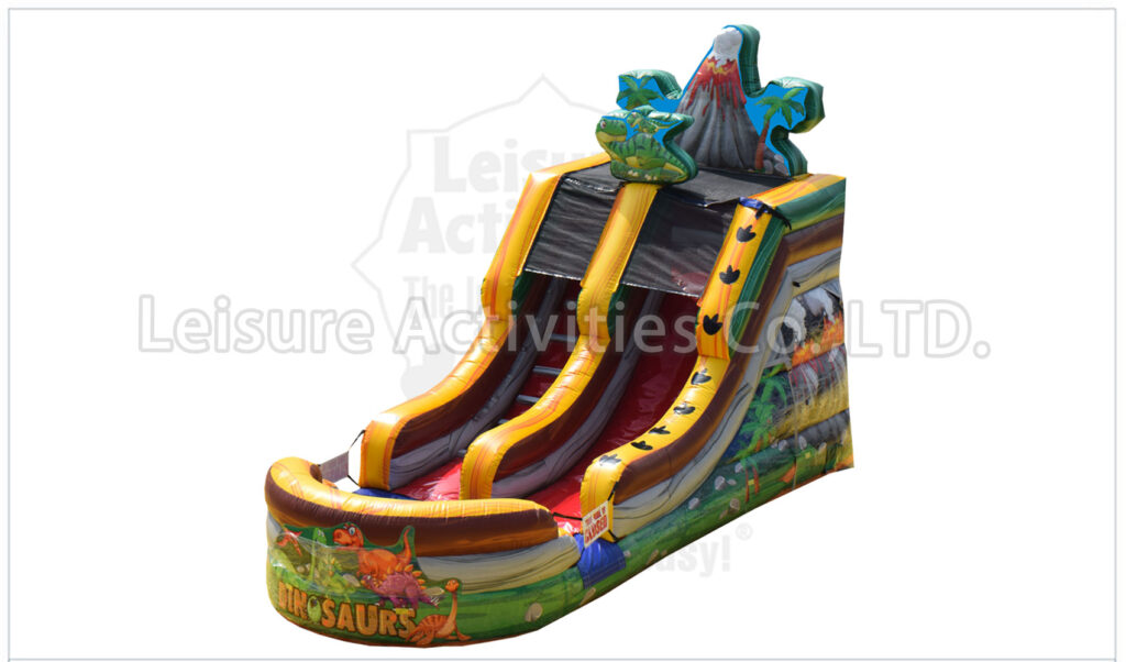 13ft Single Lane Water Slide - Jurassic-SL - Leisure Activities USA