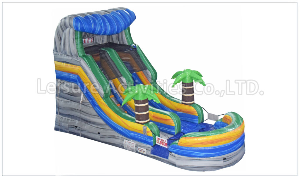 13ft Single Lane Water Slide - Stone-SL - Leisure Activities USA