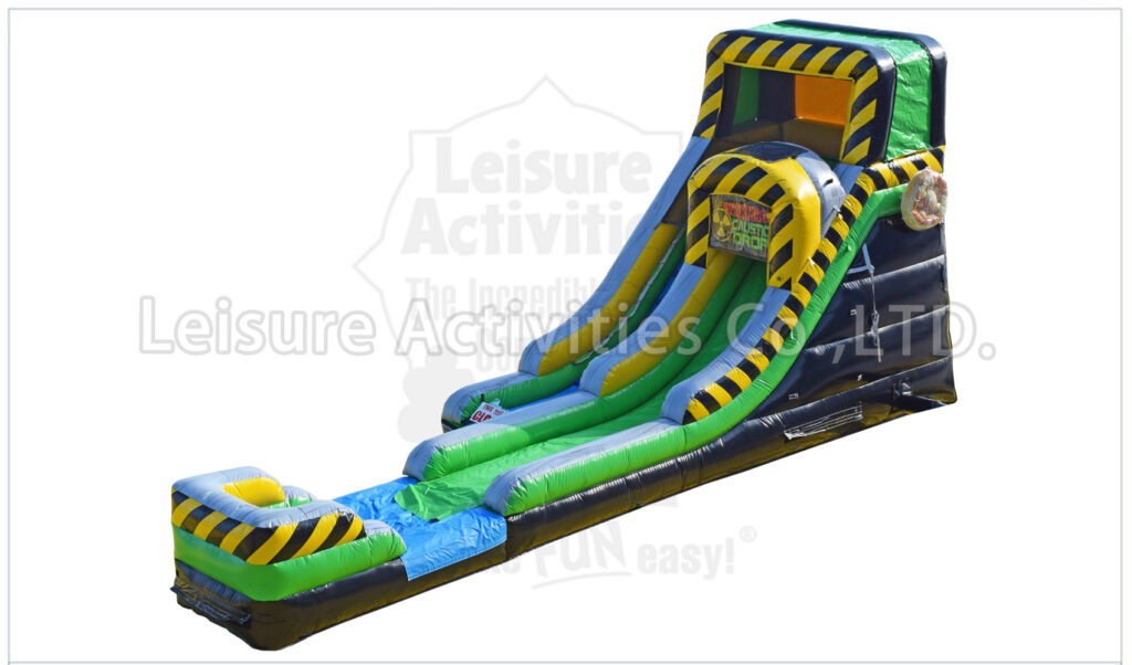 15ft Caustic Drop Water/Foam Slide-SL - Leisure Activities USA