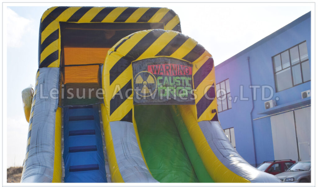 15ft Caustic Drop Water/Foam Slide-SL - Leisure Activities USA