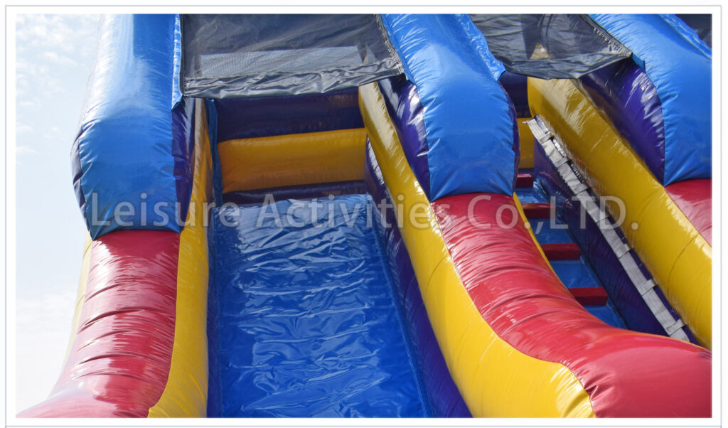 16ft Double Lane Water Slide-Modular-Retro-SL - Leisure Activities USA