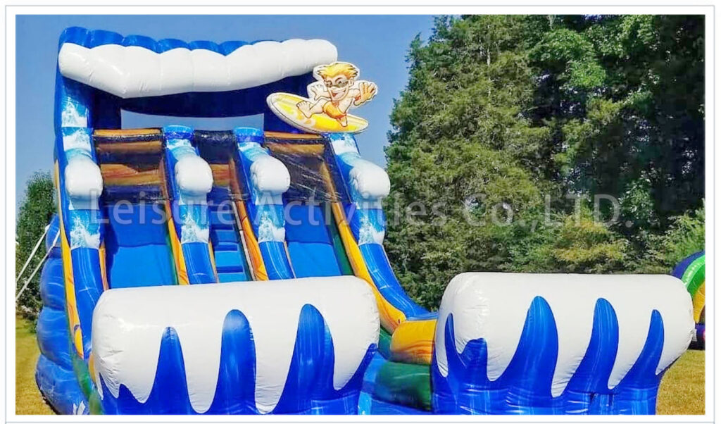 16ft Double Lane Water Slide - Surf Time-SL - Leisure Activities USA