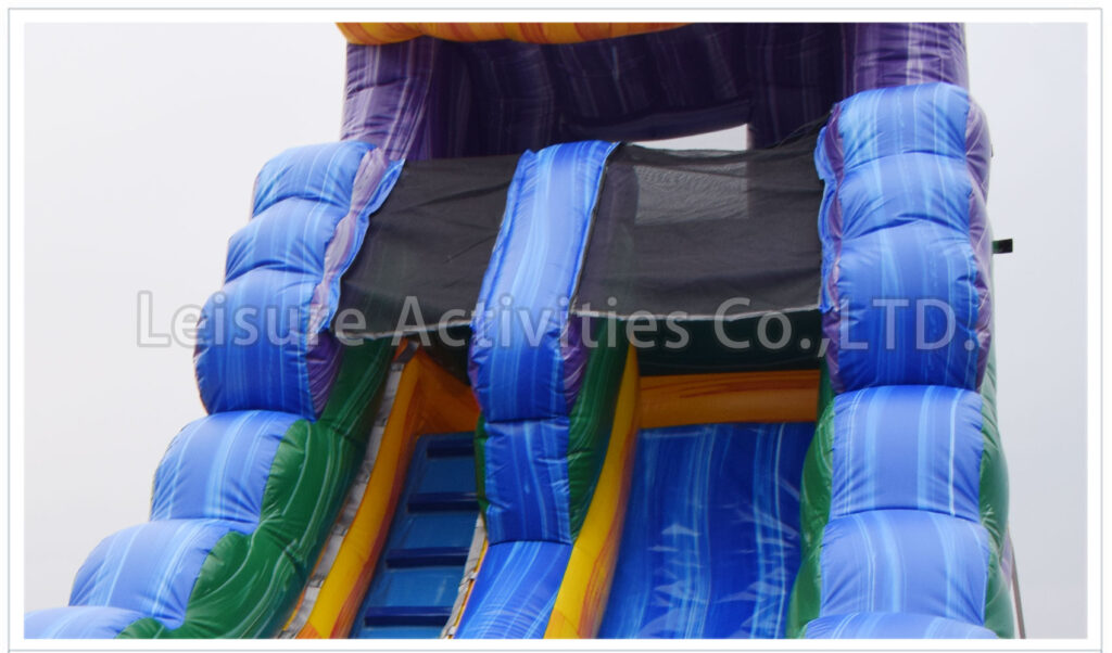 18ft Single Lane Water Slide-Purple Oasis-RPL - Leisure Activities USA
