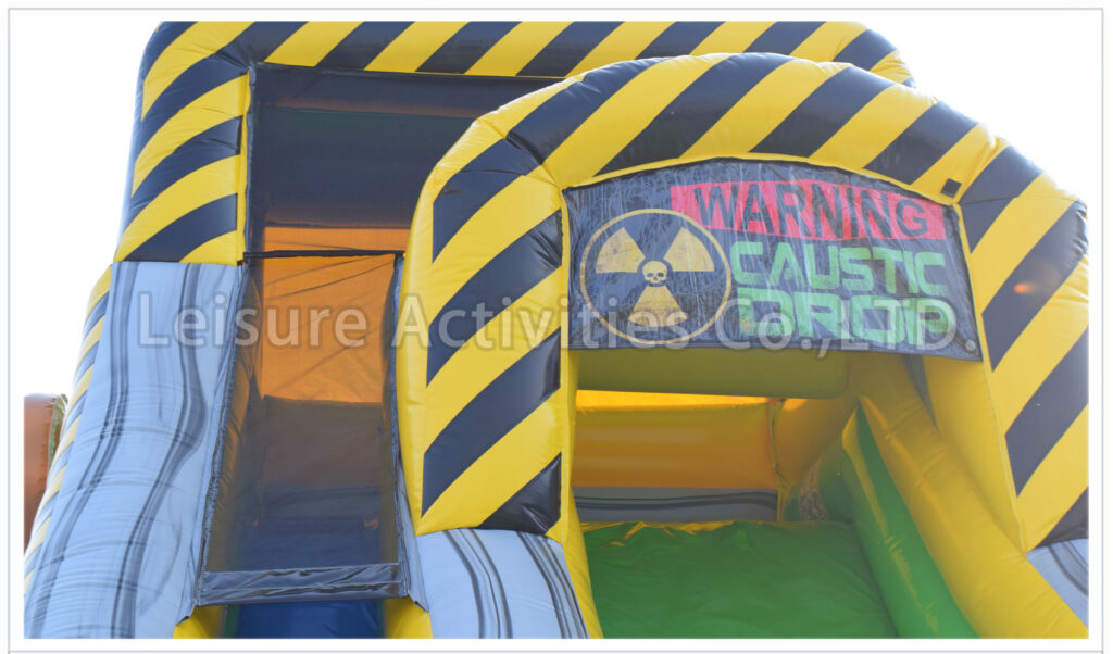 20ft Caustic Drop Water/Foam Slide-SL - Leisure Activities USA