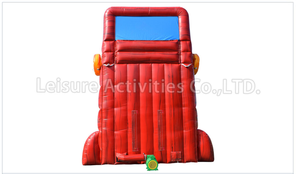 20ft Caustic Drop Water/Foam Slide-Marble Red-SL - Leisure Activities USA