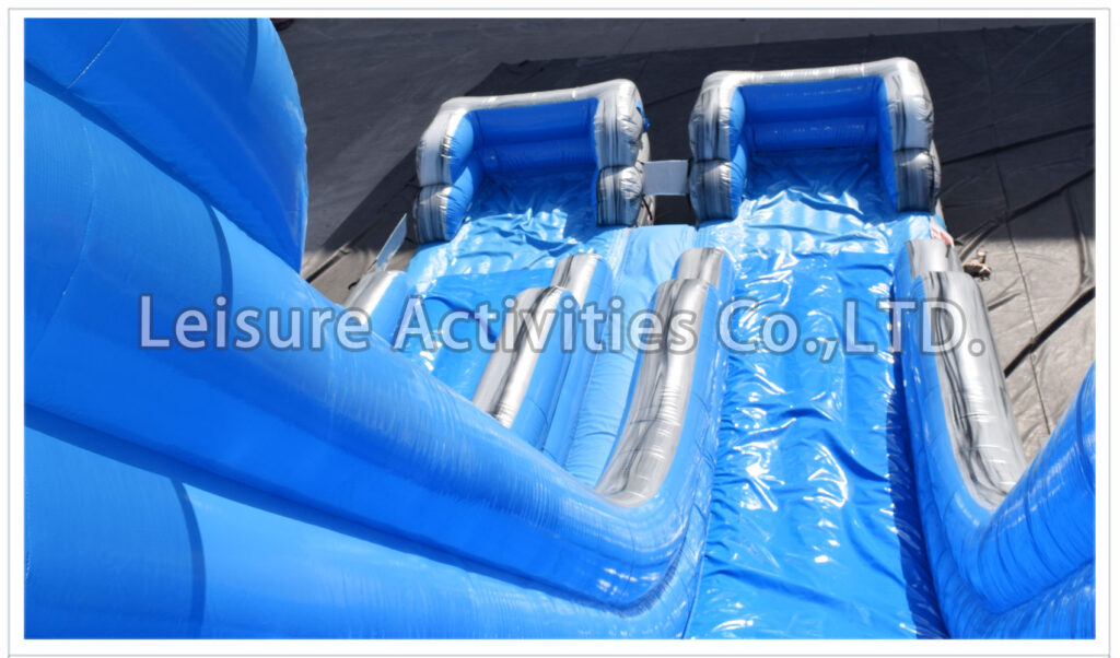 22ft Double Lane Water Slide-Stone II-SL - Leisure Activities USA