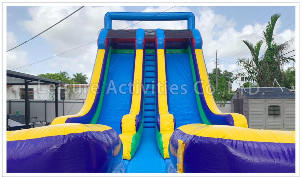 22ft Double Lane Water Slide II-SL - Leisure Activities USA