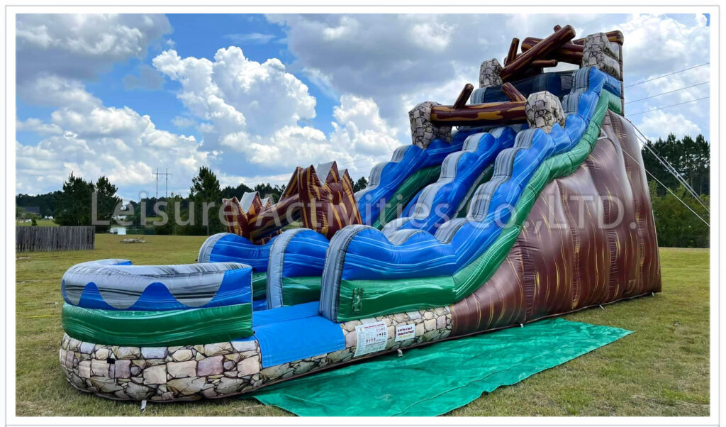 24ft Raging River Slide II-SL - Leisure Activities USA