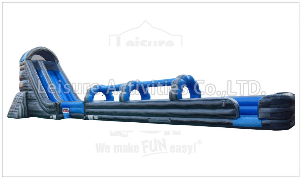 24ft Single Lane Slip N Slide-Stone-PL - Leisure Activities USA