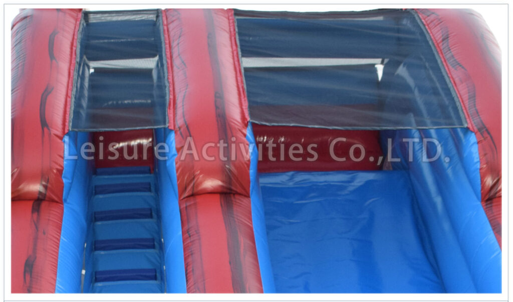 26ft Single Lane Slip N Slide-Marble Red-SL - Leisure Activities USA