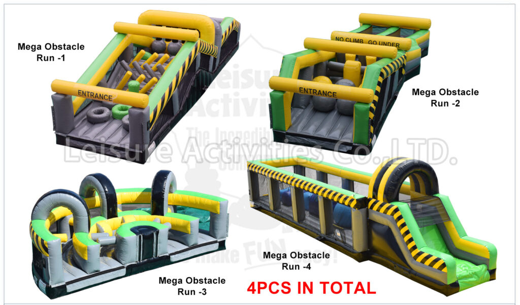 Mega Obstacle Run - Caution III - Leisure Activities USA