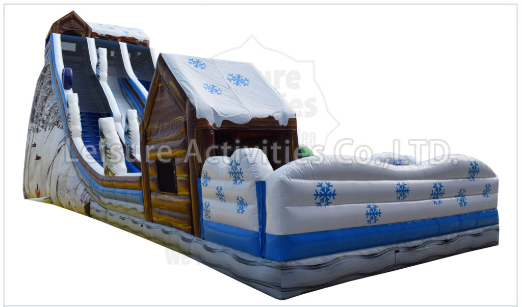 35ft Alpine Tubing Double Lane Slide - Leisure Activities USA