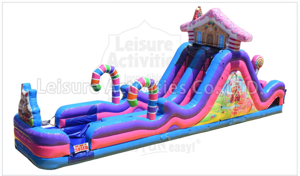 Candy Land Challenge Obstacle Wet/Dry-PL - Leisure Activities USA
