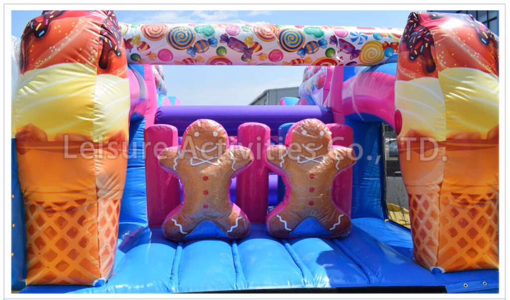 Candy Land Challenge Obstacle Wet/Dry-PL - Leisure Activities USA