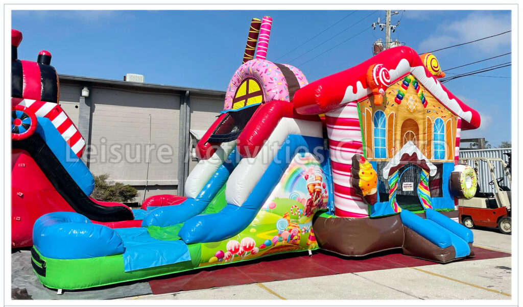 Candy House Combo Wet/Dry-V-SL (include ground cover) - Leisure ...