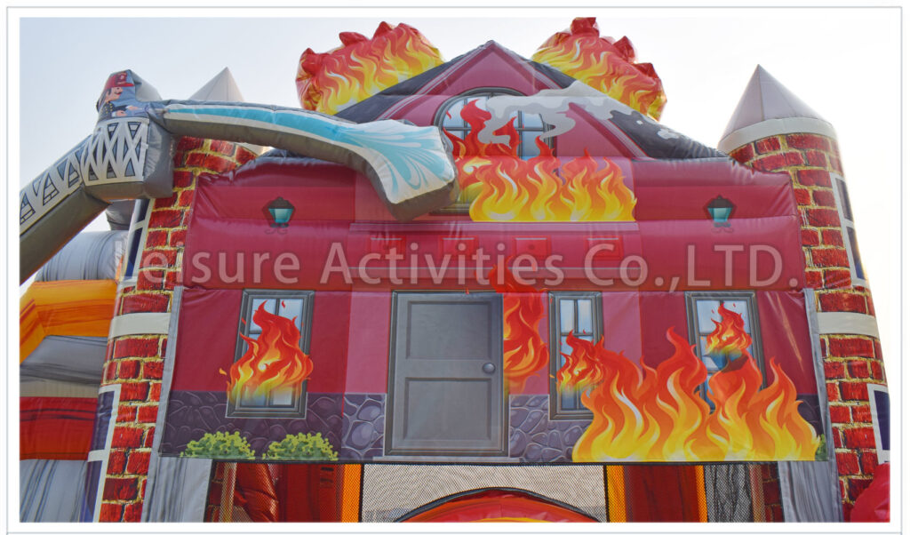 Fire House Double Lane Combo Wet/Dry-SL - Leisure Activities USA