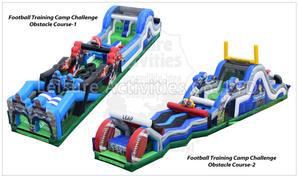 Football Training Camp Challenge Obstacle Course - Leisure Activities USA