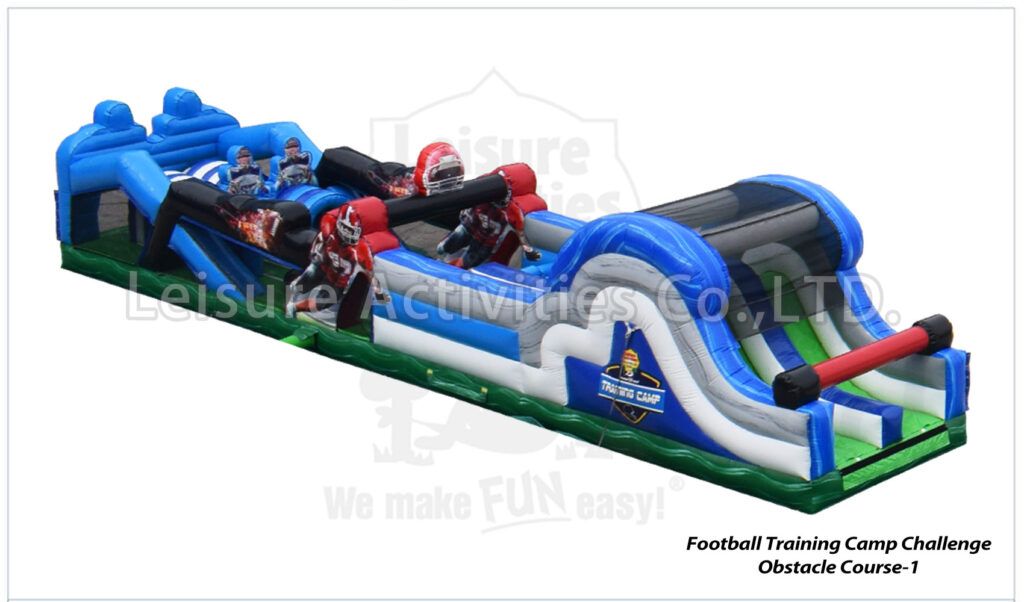 Football Training Camp Challenge Obstacle Course - Leisure Activities USA