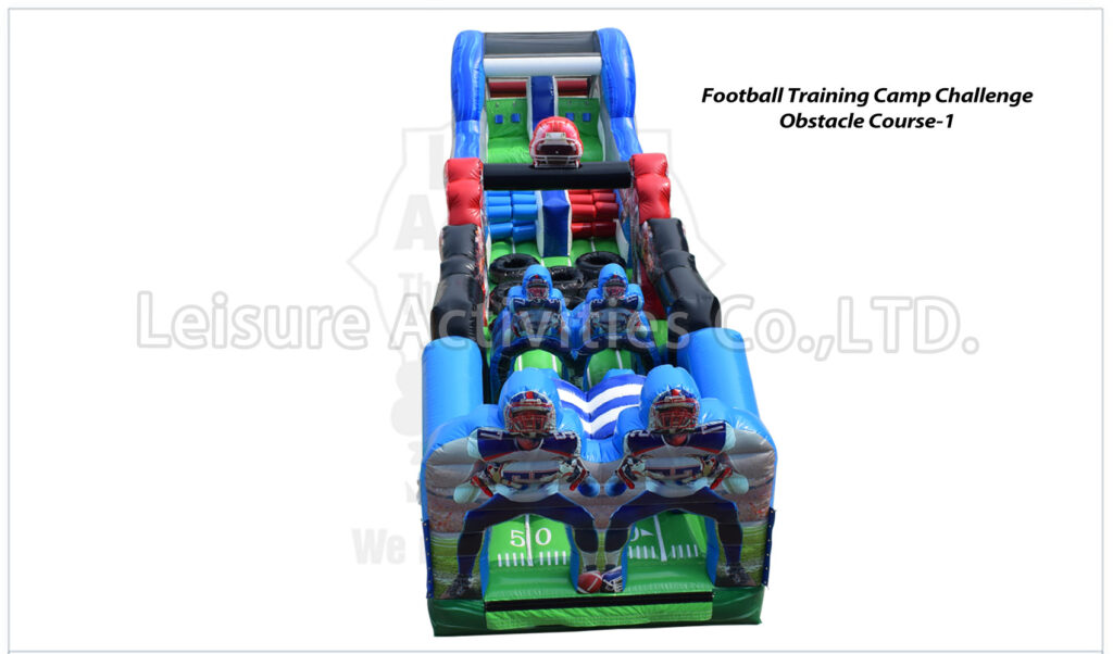 Football Training Camp Challenge Obstacle Course - Leisure Activities USA