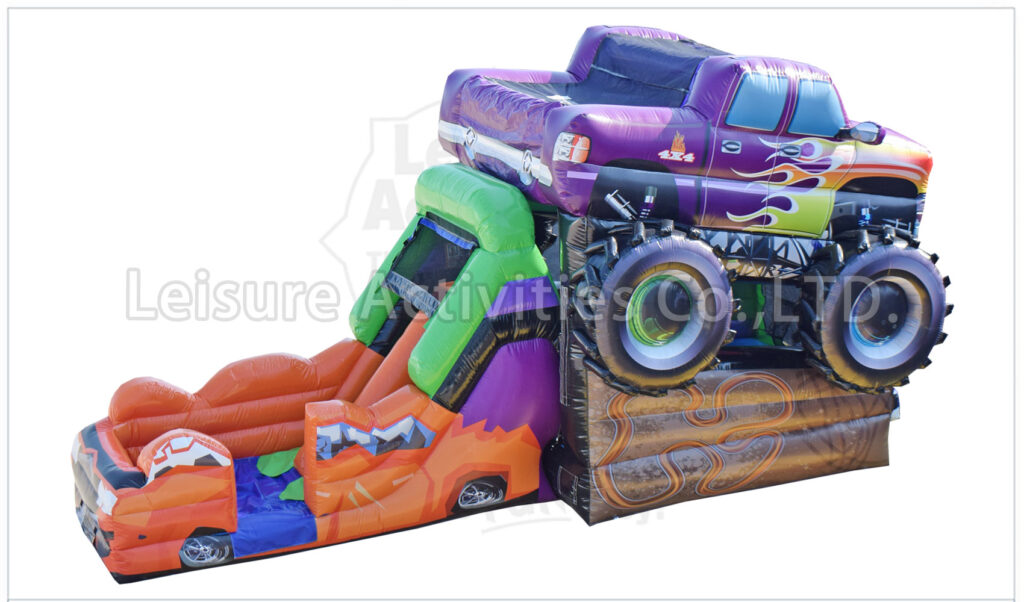 Monster Truck Double Lane Combo Wet/Dry-SL - Leisure Activities USA