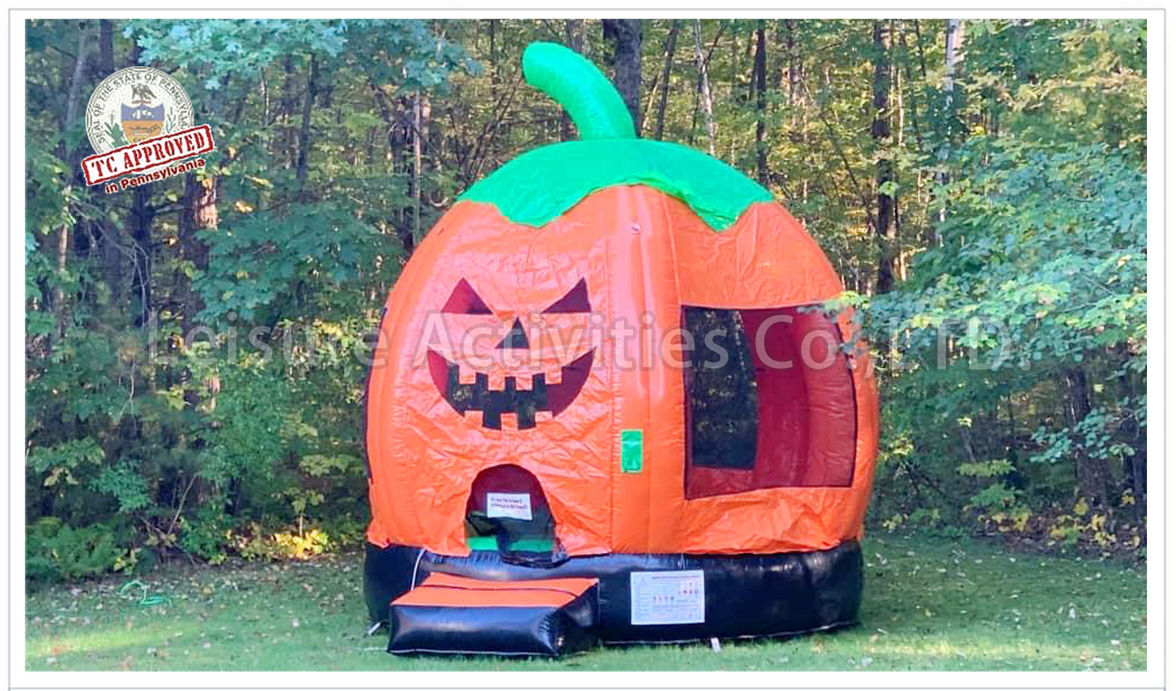 Pumpkin Bounce House - Leisure Activities USA