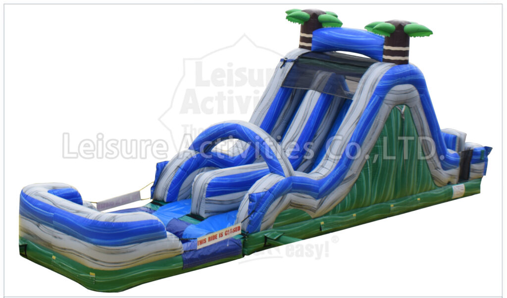 Rock Climb Slide Tropical Wet/Dry-PL - Leisure Activities USA