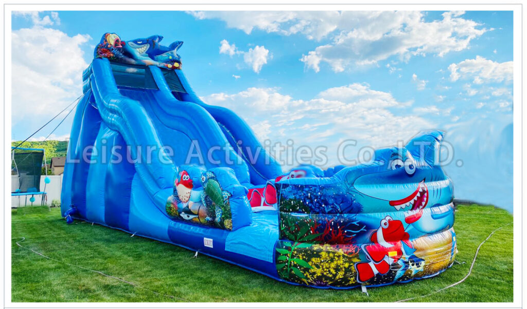 Shark Water Slide II-SL - Leisure Activities USA