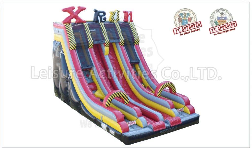Xtreme Fun Run® Double Lane Slide - Leisure Activities USA