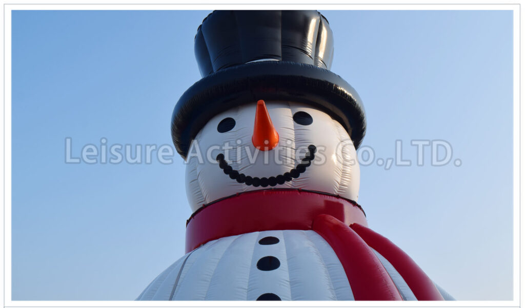 25ft Snowman Water/Foam Play Station - Leisure Activities USA