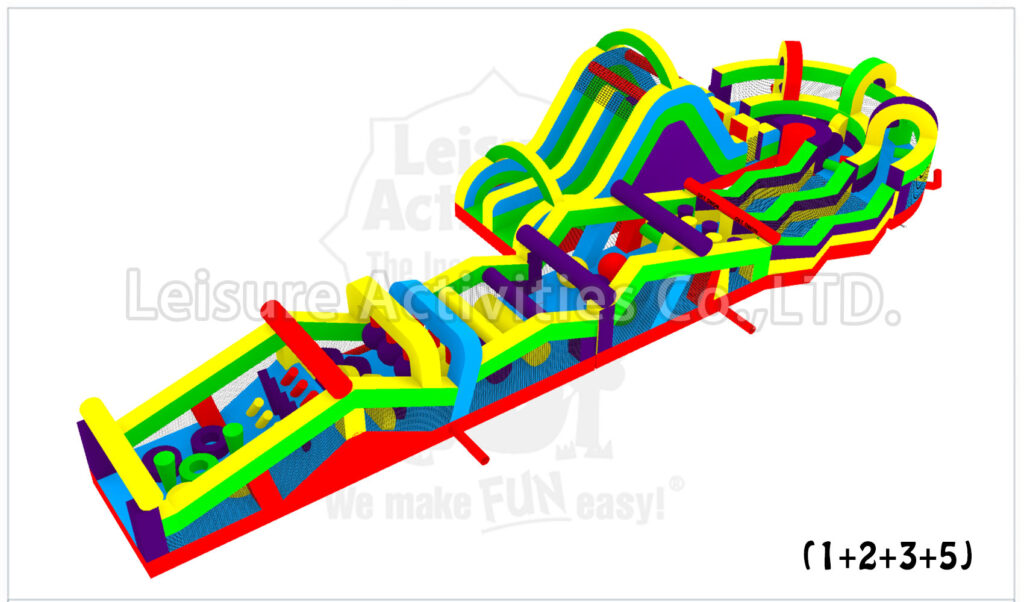 Mega Obstacle Run-Retro - Leisure Activities USA