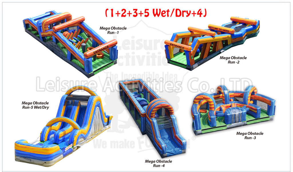 Mega Obstacle Run - Leisure Activities USA