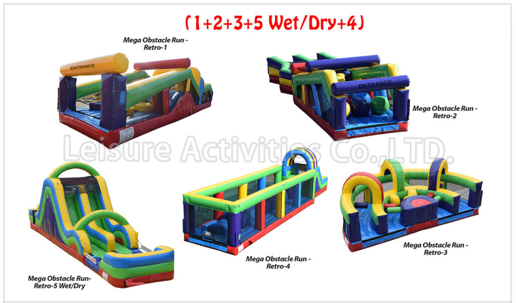 Mega Obstacle Run-Retro - Leisure Activities USA