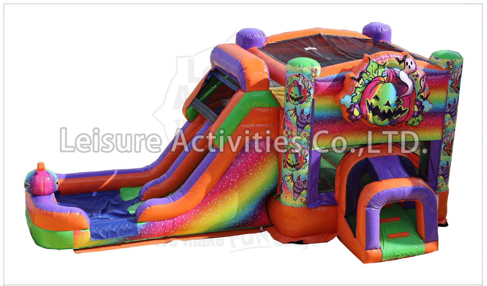Ghouly Halloween Double Lane Combo Wet/Dry-V-SL - Leisure Activities USA