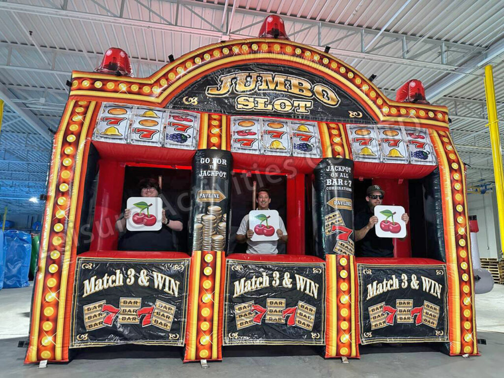 Human Slot Machine Interactive Game - Leisure Activities USA