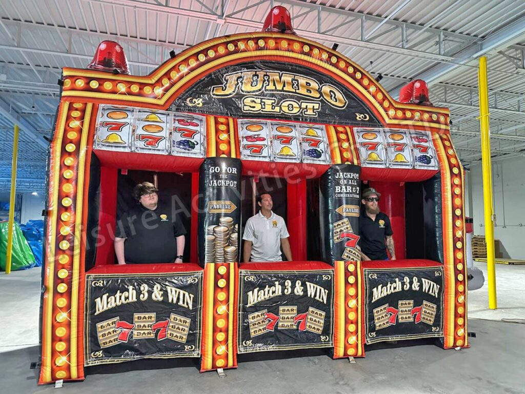 Human Slot Machine Interactive Game - Leisure Activities USA