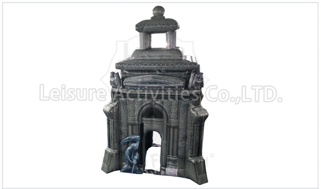 25ft Halloween Crypt WaterFoam Play Station-Glow-Walk Through - Leisure ...