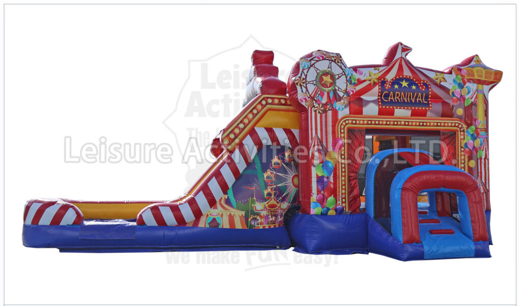Carnival Double Lane Combo Wet/Dry-V-SL - Leisure Activities USA